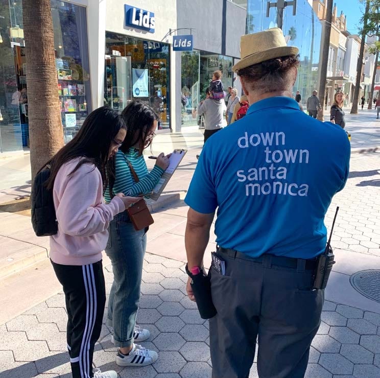 Activating retail landscape in Santa Monica, California