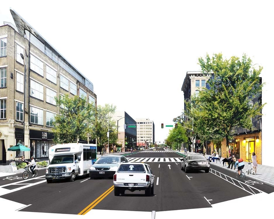 Expanding people-first transportation options in a booming city