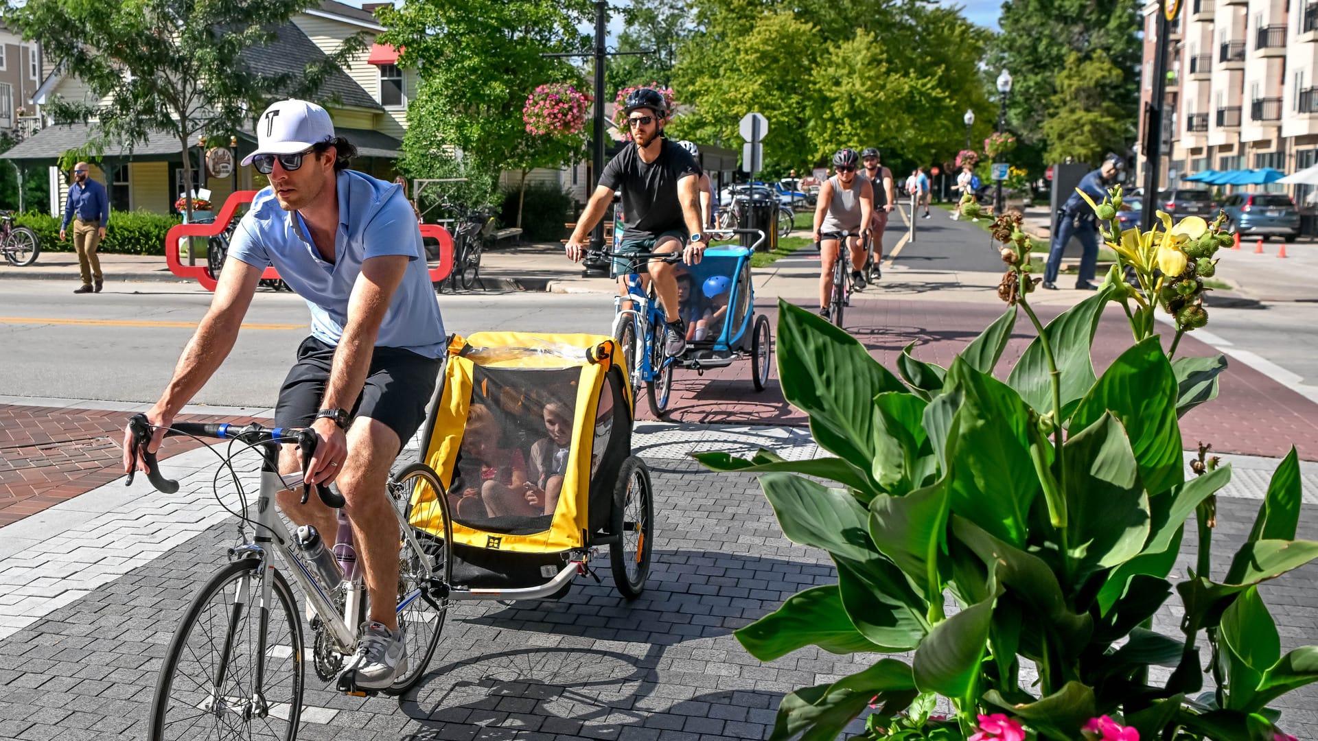Catalyzing downtown redevelopment around cycling