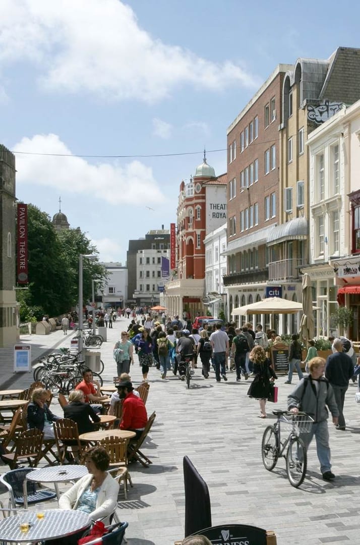 Redesigning UK's first pedestrian-friendly shared street