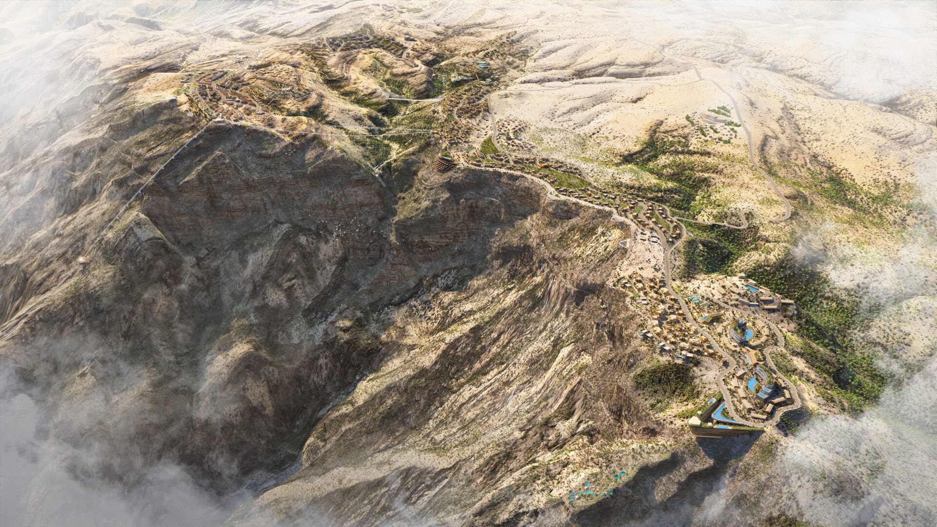 Designing Oman’s future human-centered settlements in harmony with nature
