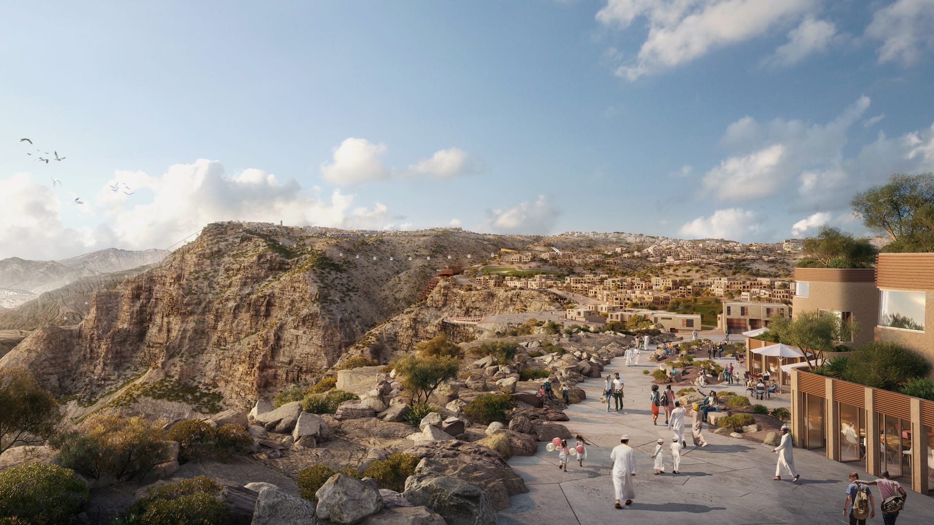 Designing Oman’s future human-centered settlements in harmony with nature