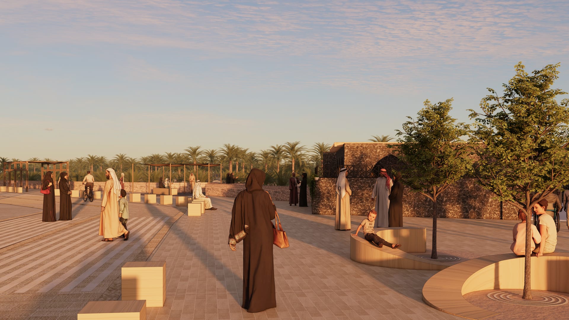 Celebrating heritage and daily life in Madinah’s public space