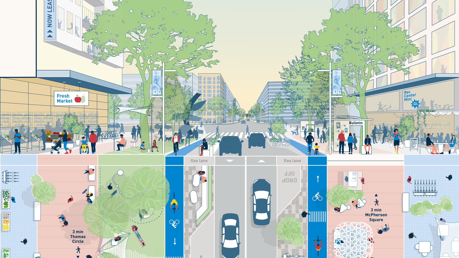 Shaping inclusive public realm transformation in Downtown DC